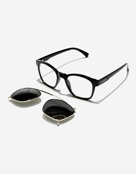 DOT - CLIP ON POLARIZED BLACK BB | Hawkers USA