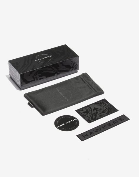 ONE LS RAW - POLARIZED BLACK SLATE SKY | Hawkers USA