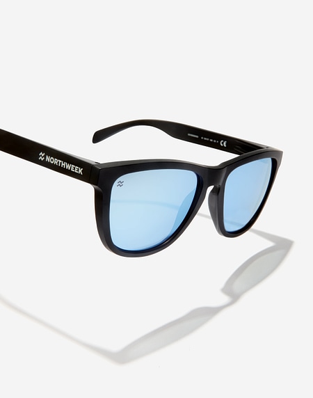 Lentes de sol Hawkers REGULAR MATTE BLACK - BLUE CHROME