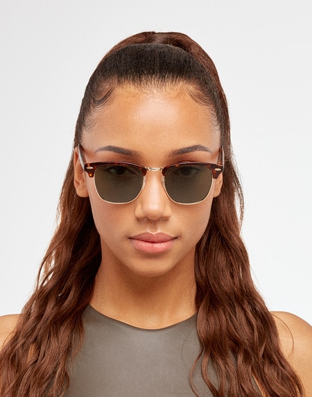 Lentes de sol Hawkers CLASSIC BOLD - POLARIZED CAREY GREEN